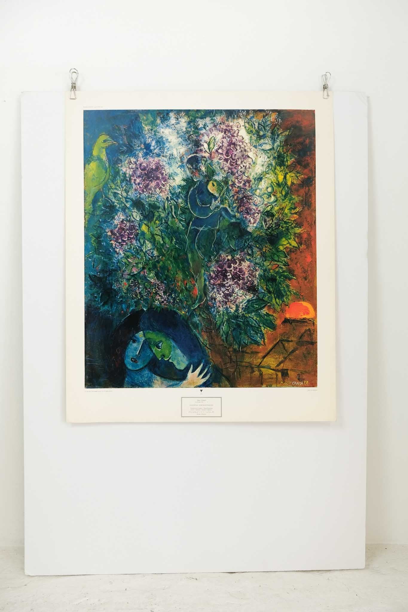 Marc Chagall Evening Enchantment Print – renewfinds