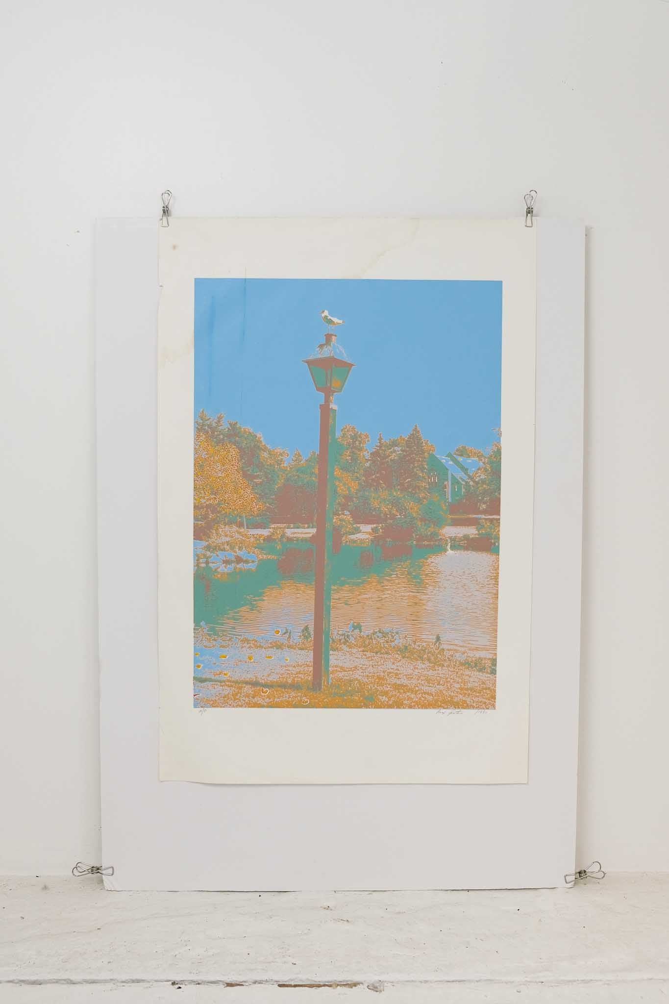 Max Epstein Serigraph Signed 1980 Artist Proof – renewfinds