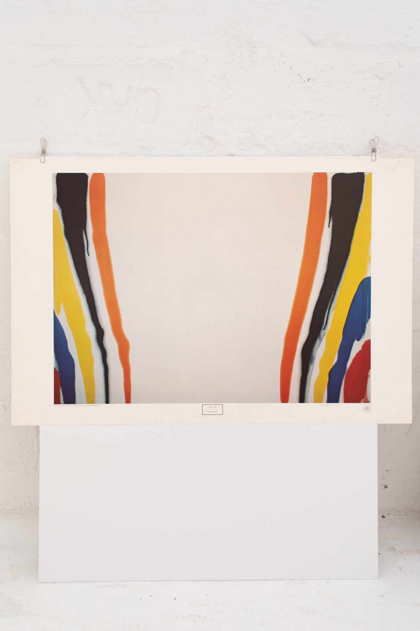 Morris Louis "Alpha" 1960 Print – renewfinds