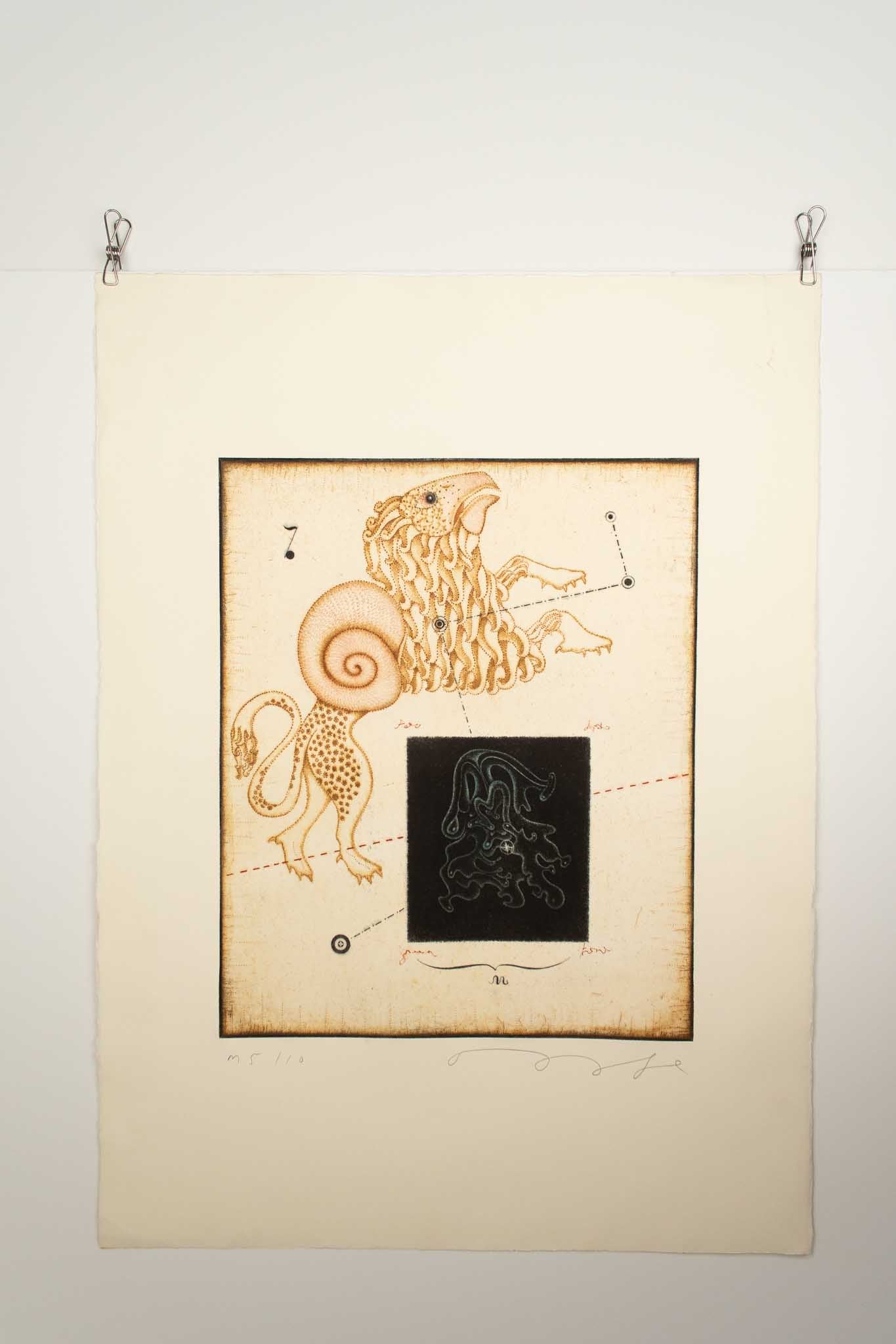 Tighe O'Donoghue "The Lion of Gramercy Park" Print – renewfinds