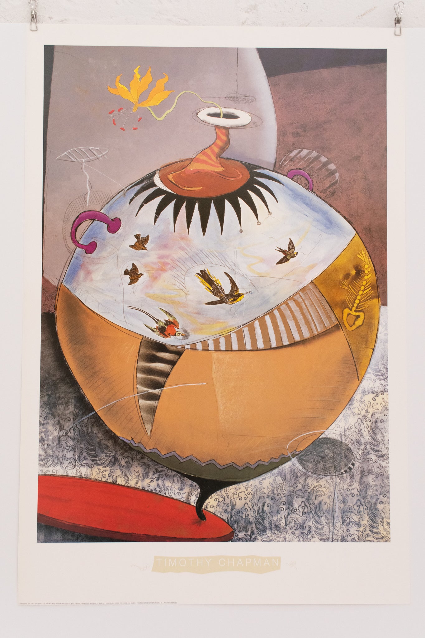 Timothy Chapman Still Life with G. Superba Print – renewfinds