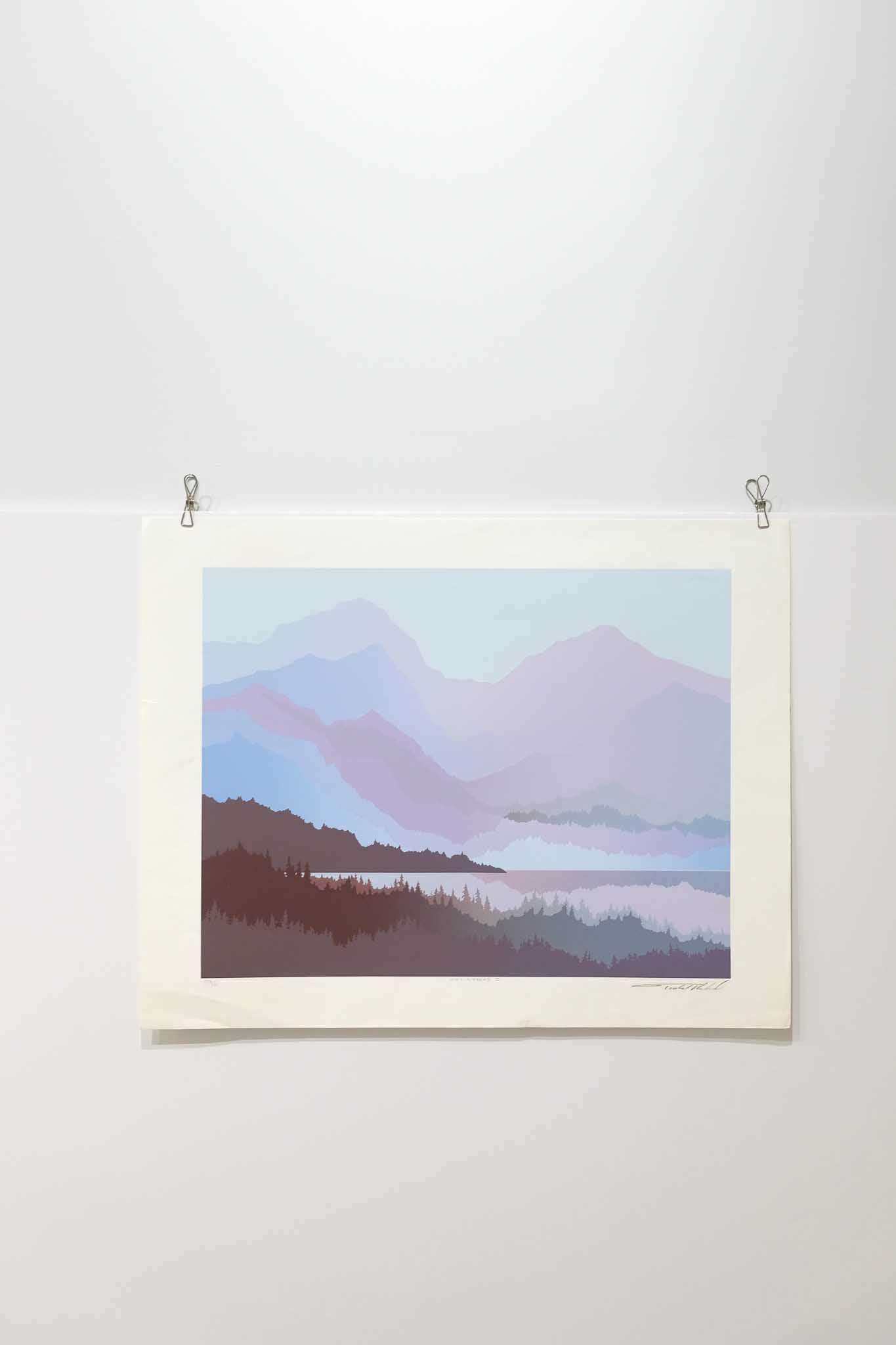 Todd Rowland "High Sierras I" Signed Print – renewfinds