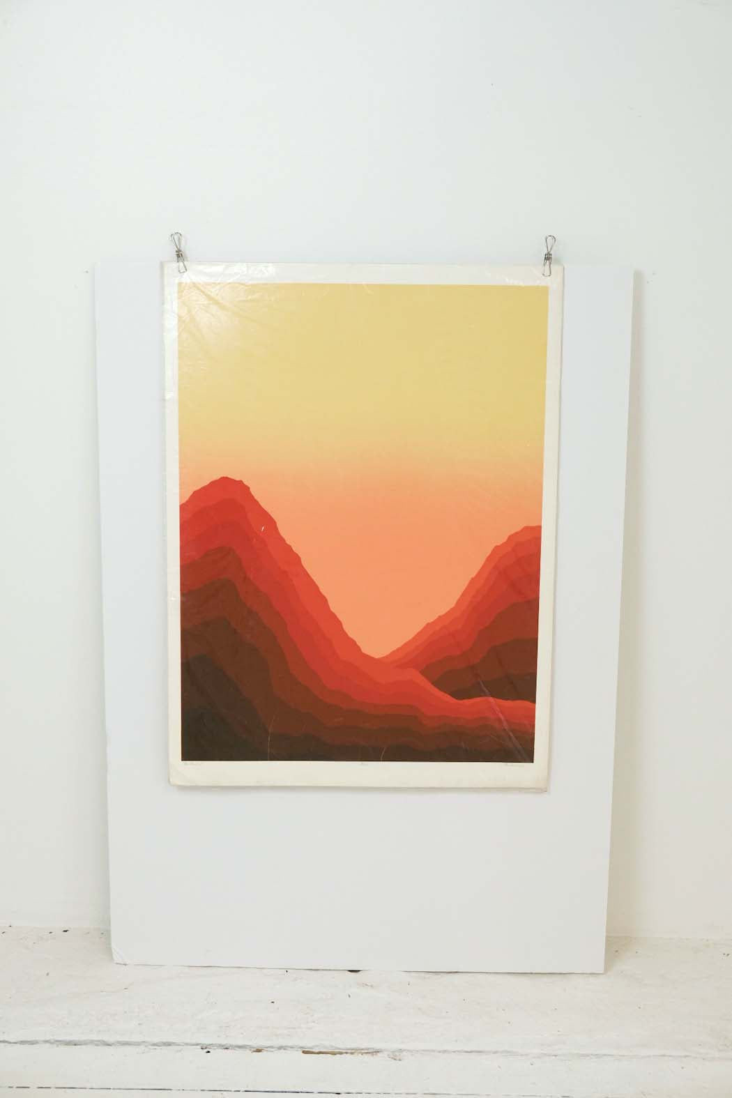 Jim Boutwell "Heartland I" Signed Numbered Serigraph Print – renewfinds