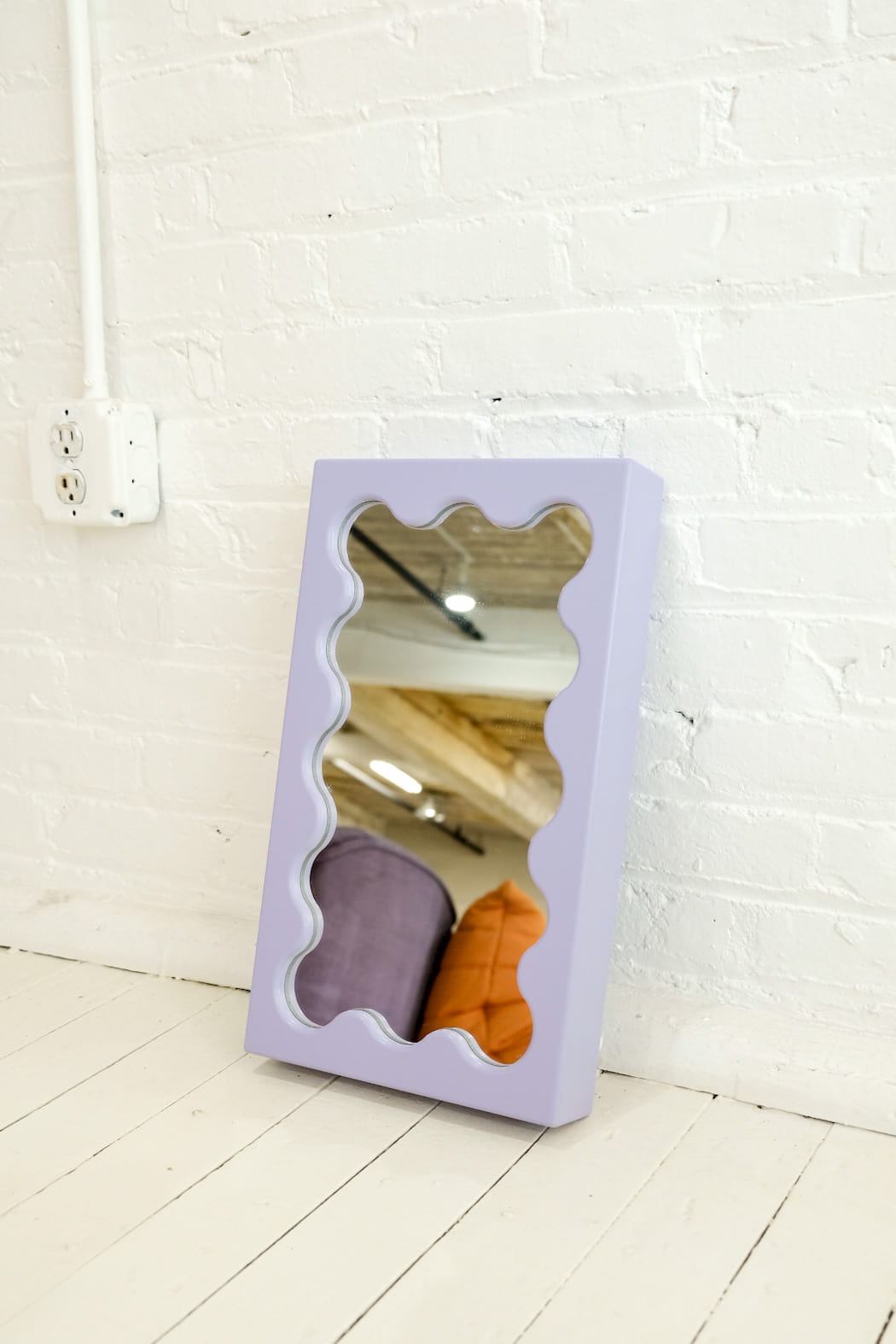 Lilac Curvy Micro Mirror – renewfinds