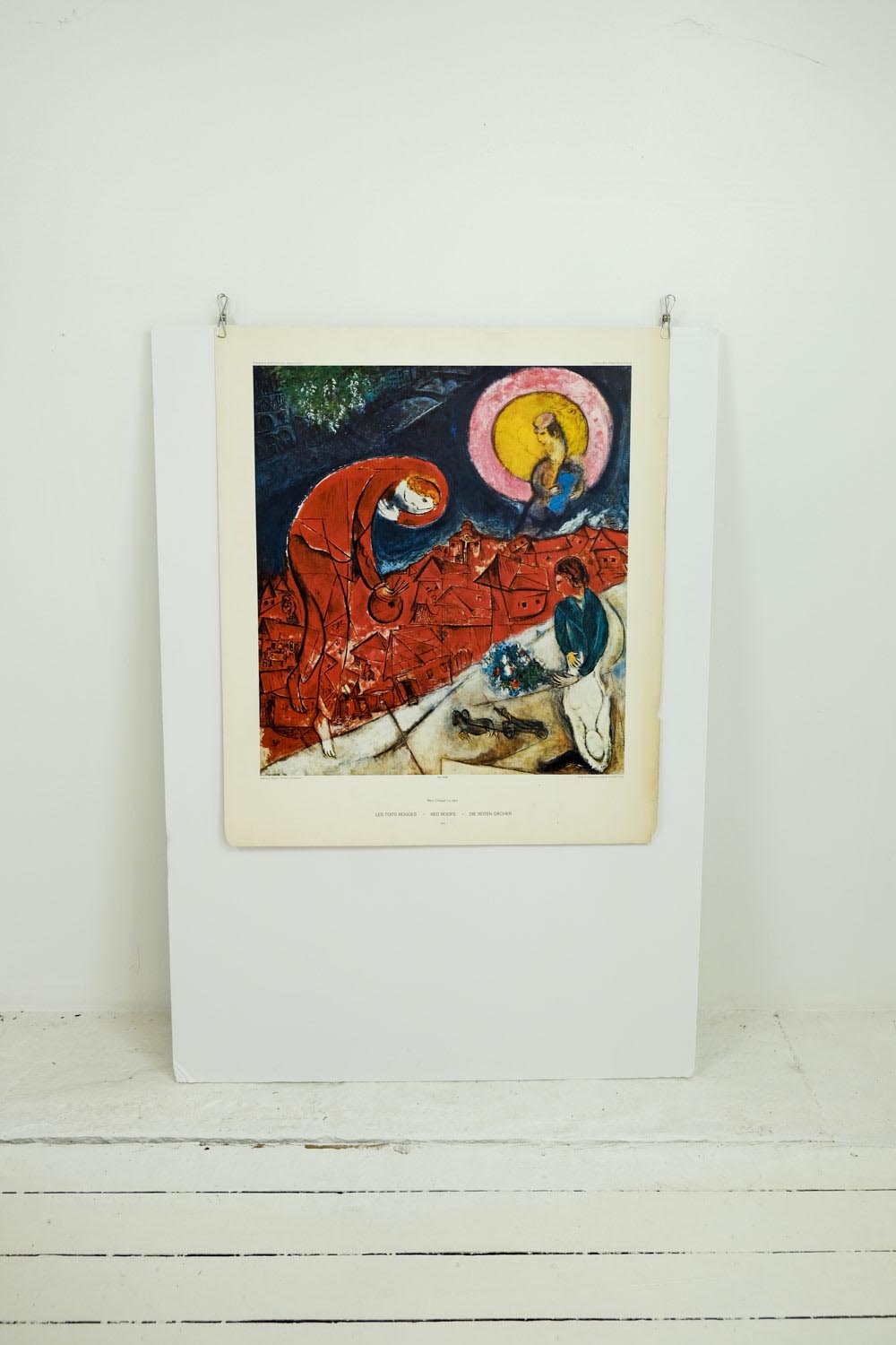 Marc Chagall Red Roofs Print – renewfinds