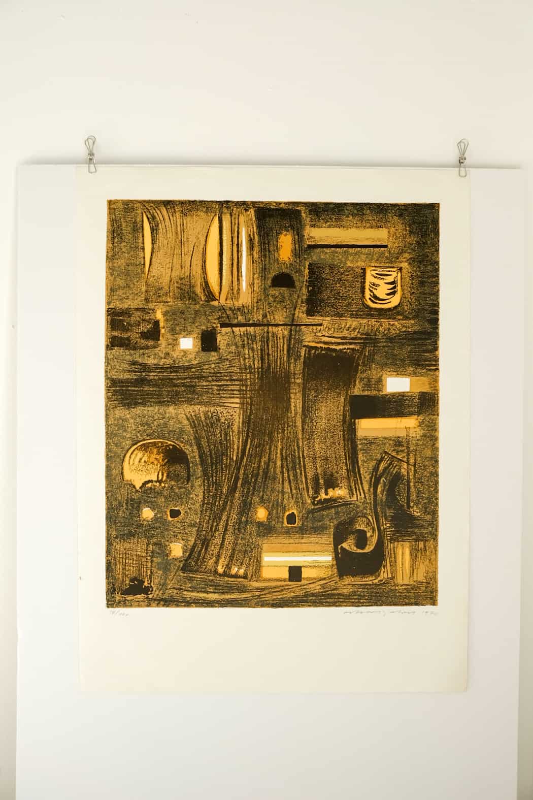 Oskar Dalvit Signed Lithograph 1970 – renewfinds