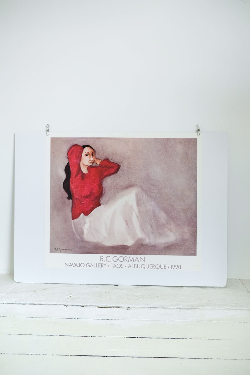 R.C. Gorman Print from Navajo Gallery 1990 – renewfinds